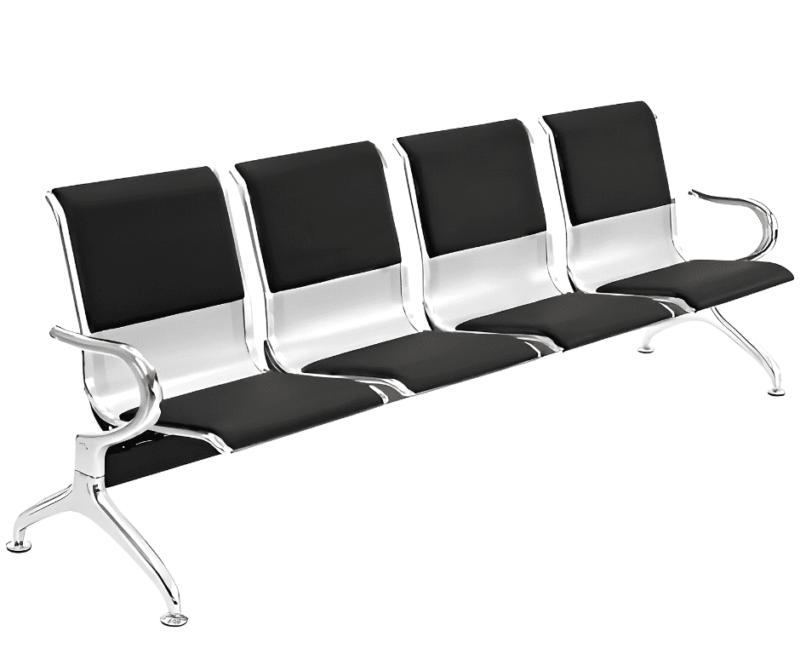 four-seater waiting bench - Furniture Solutions