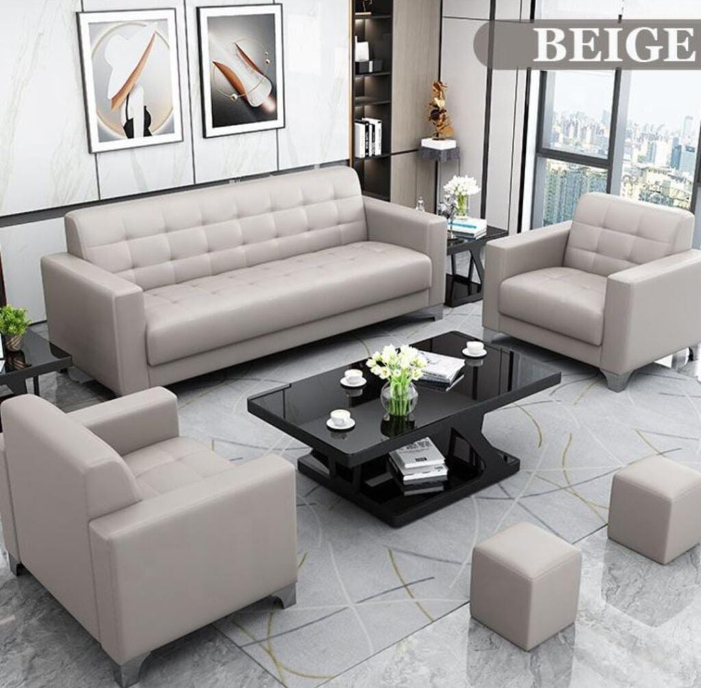 Executive 5-seater office sofa set - Furniture Solutions
